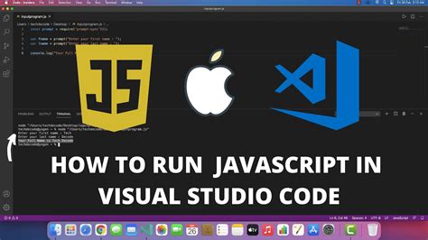 How To Run Javascript In Visual Studio Code On Mac OS Big Sur Apple Macbook M YouTube