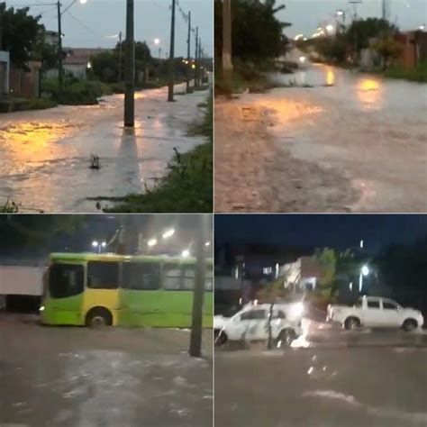 Chuva Em Teresina Acumula 43 Mm E Provoca Alagamento Em Diversos Pontos