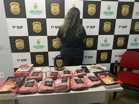 Mulher é Presa Após Furtar R 15 Mil Em Picanha