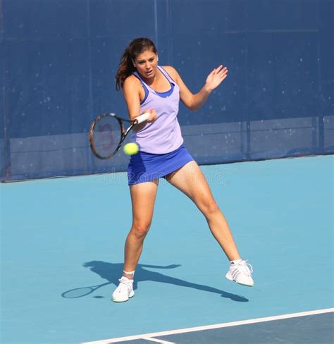 Sorana Cirstea Rou Professional Tennis Player Editorial Photography Image