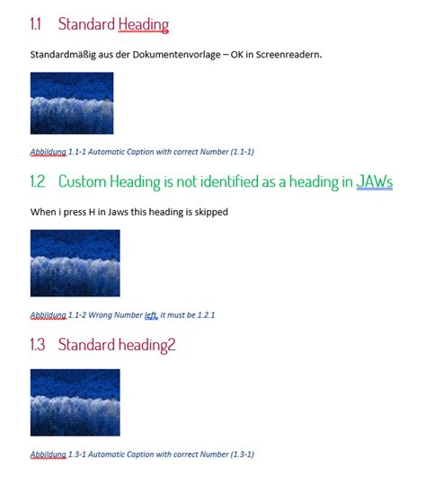 Microsoft Word Treat Custom Styles Based On Headings As Headings