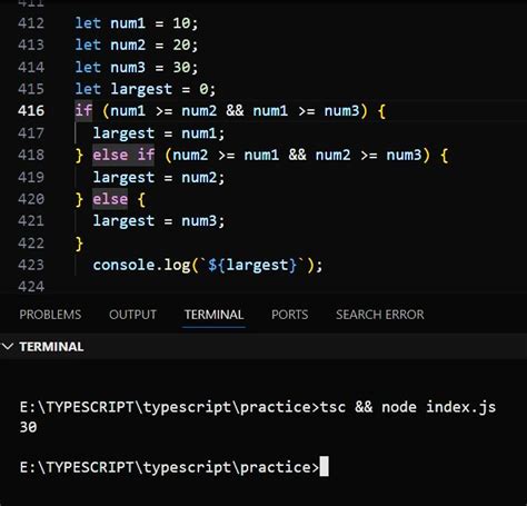Create A Typescript Program That Takes Three Numbers As Input And