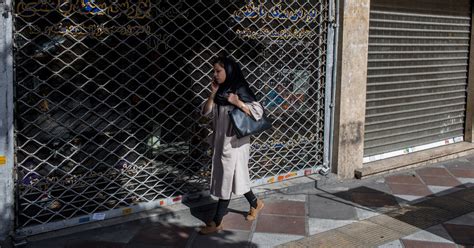 Iranians And Their Leaders Brace For Impact Of New Us Sanctions The