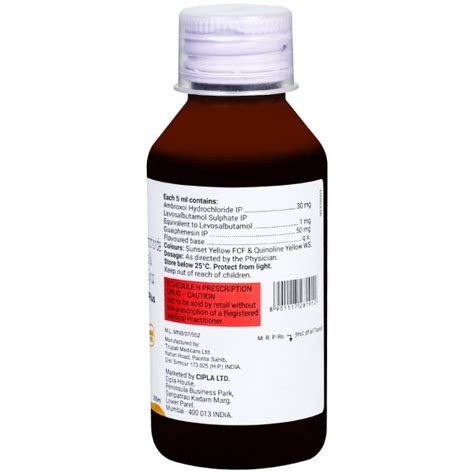 Buy Levolin Plus Mango Flavour Sugar Free Syrup 100 Ml In Wholesale