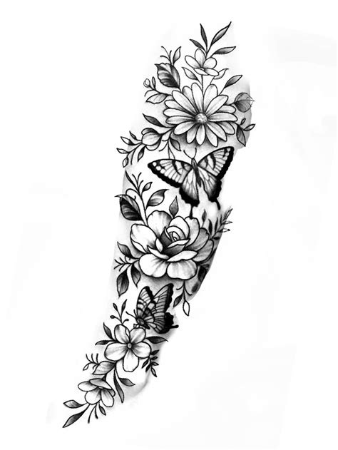 Pin De Alexsandro Em Alexandre Tatuagem Braço Inteiro Feminino