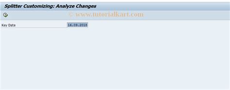 FAGL SCVA SAP Tcode Splitter Customizing Analyze Changes