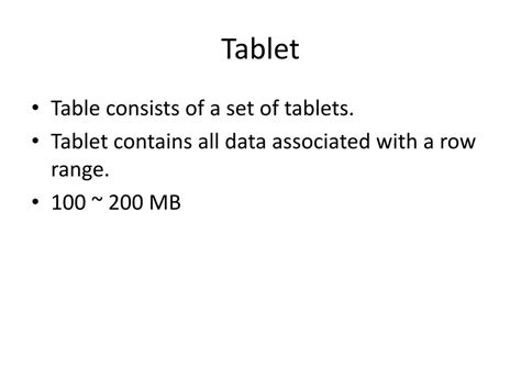 Ppt Bigtable A Distributed Storage System For Structured Data