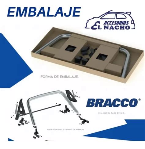 Barra Jaula Antivuelco P Amarok Ranger Hilux B4 Inox Bracco En Venta
