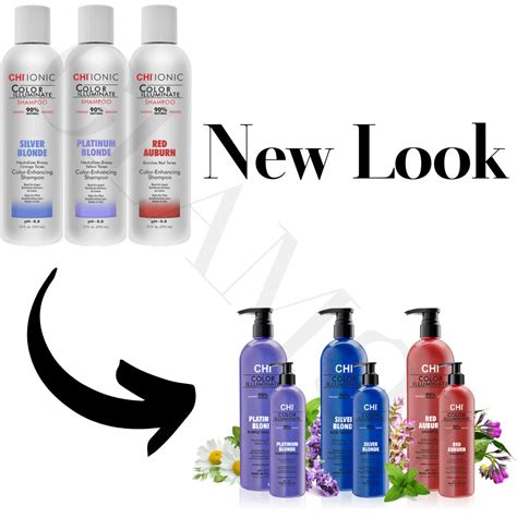 CHI Ionic Color Illuminate Shampoo Colored Hair Shampoo Glamot