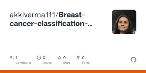 GitHub Akkiverma Breast Cancer Classification With A Simple Neural Network