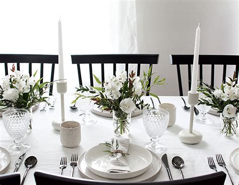 5 Tips To Set A Simple And Modern Tablescape Homey Oh My