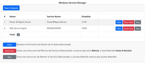 Github Benitin Windows Services Manager Windows Services Manager