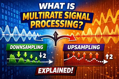What Is Multirate Signal Processing Downsampling And Upsampling