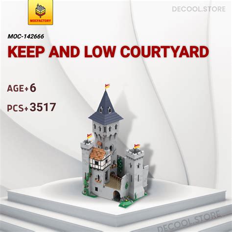 Keep And Low Courtyard Moc Factory 142666 Official Store Decool