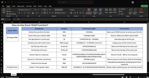 excel file options shortcuts list and it s explanations excel24x7