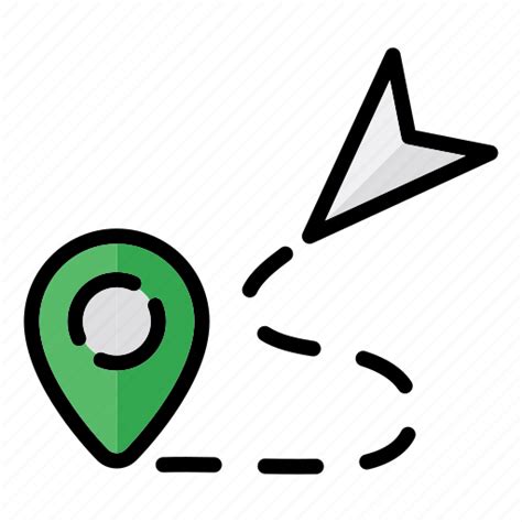 Navigation Map Navigate Maps And Location Compass Gps Land Icon