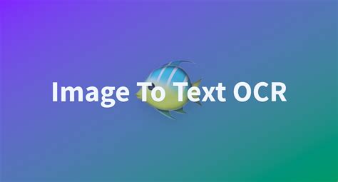 Image To Text OCR A Hugging Face Space By AdityaTomar Image To Text OCR A Hugging Face Space By AdityaTomar
