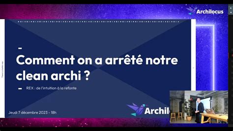 Archilocus Comment on a arrêté notre clean archi YouTube
