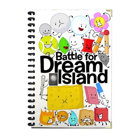 Bfdi Poster White Spiral Notebook Perfect For Fans Of Battle For