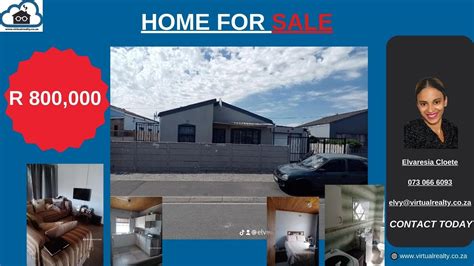 Home For Sale In Kleinvlei Eersterivier R 800 000 Youtube