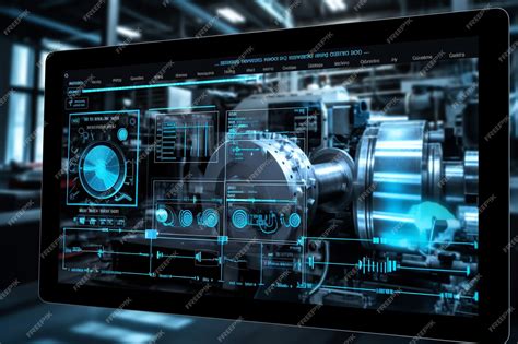 Premium Ai Image Computer Screen Displaying An Aidriven Algorithm For