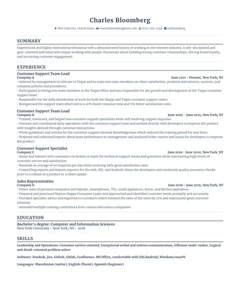 Best Resume Templates 2023 Prepory