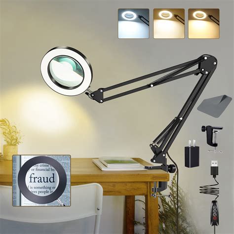 Lighted Magnifying Glass Stand Shelly Lighting