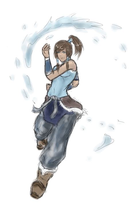 Korra Sketch By Lotuslumino On Deviantart