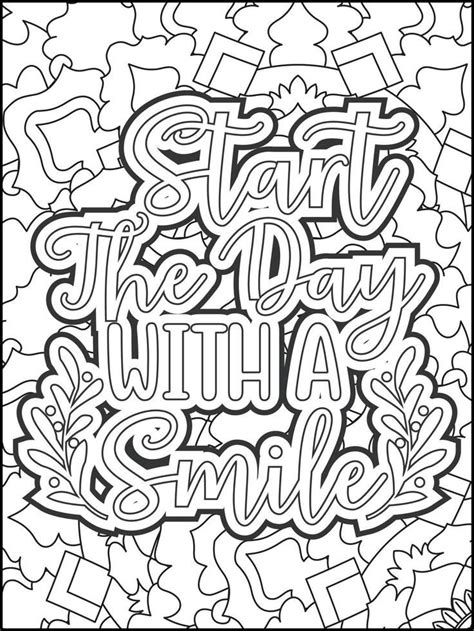 Motivational Quotes Coloring Page Inspirational Quotes Coloring Page