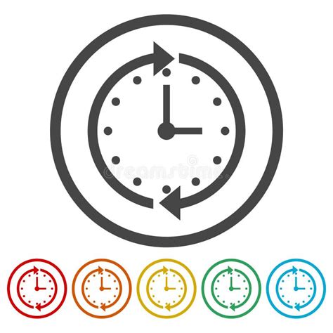 Clock Face Vector Stock Vector Illustration Of Minute 142442715
