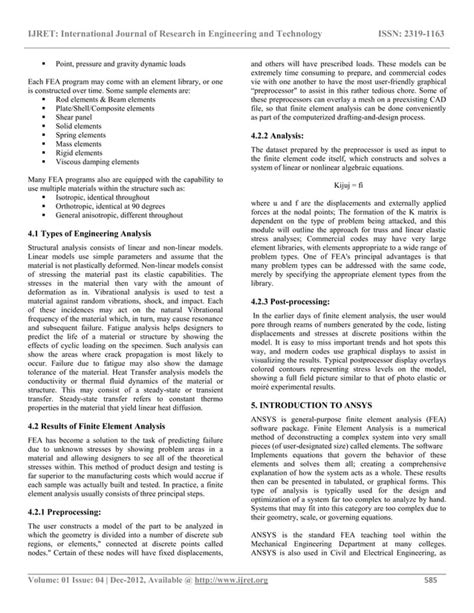 Design And Analysis Of A Shock Absorber Pdf