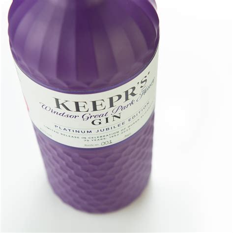 Keeprs Platinum Jubilee Gin Limited Edition