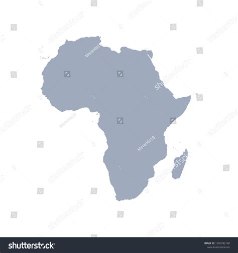 Graphic Vector Africa Countries Map 스톡 벡터 로열티 프리 1505782148