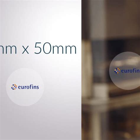 Round Sticker 50mm X 50mm Eurofinsshop