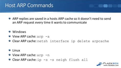 ARP The Address Resolution Protocol FlackBox