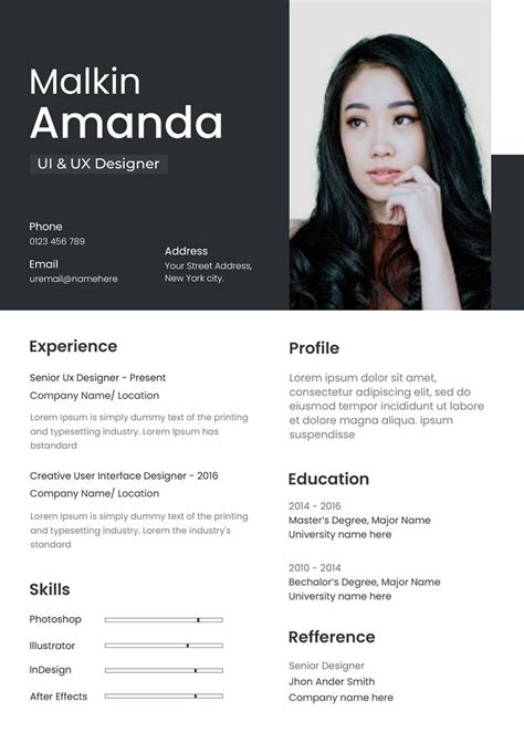 Practical Assignment To Design A Resume Or CV Bapu Graphics