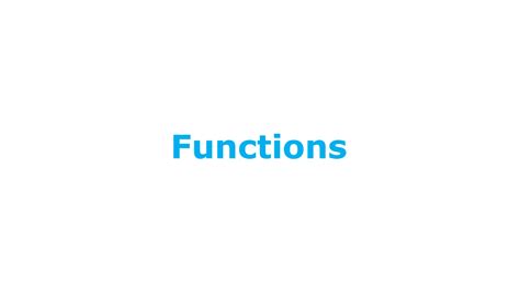 Introduction To Python Progrmming And Functions Ppt Free Download