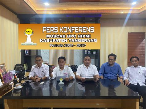 Pendaftaran Dibuka Bakal Diikuti Tiga Calon Kuat Ketua HIPMI Tangerang