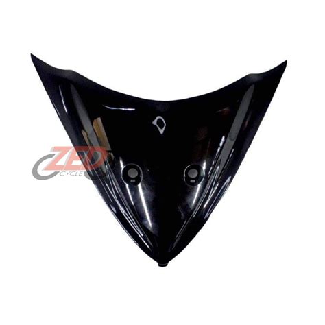 SGP FRONT TOP Front Cover Glossy Black For Suzuki Skydrive 125 CARB TYPE Only Genuine