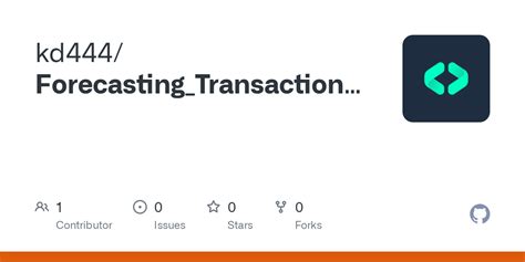 GitHub Kd444 Forecasting Transaction App