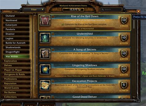 Patch 11 1 7 Arathi Campaign Rewards Tabards Title And Faerin S