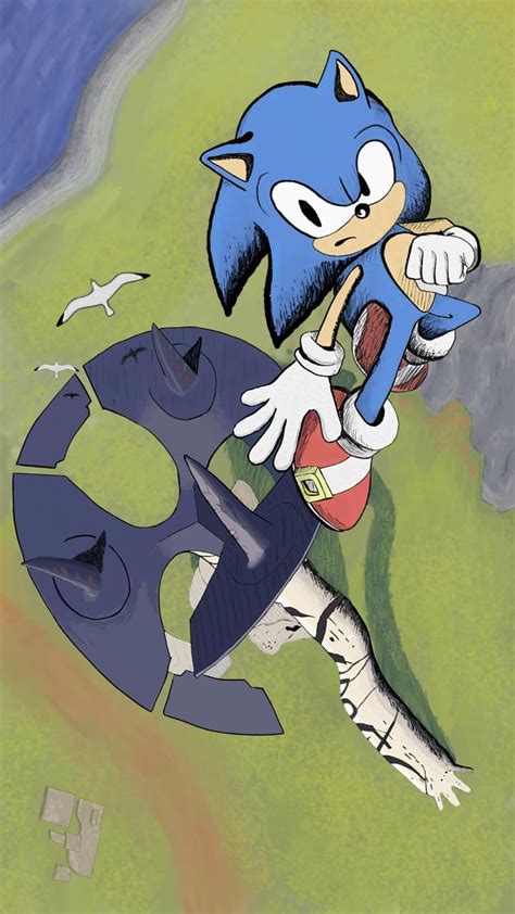 Sonic Frontiers Fan Art Rcrtanje