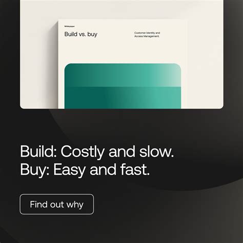 Okta On Linkedin Build Vs Buy Customer Identity And Access Management Okta
