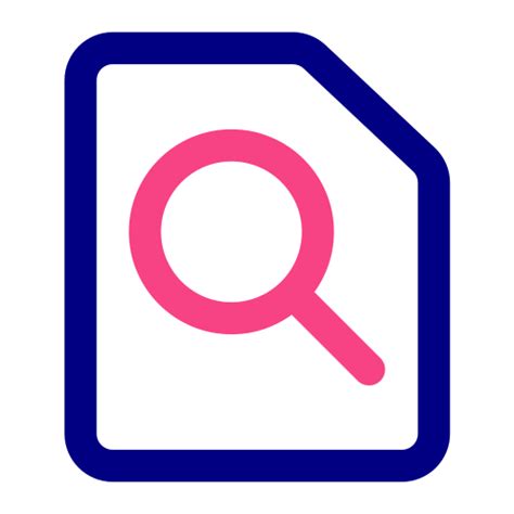 Search Data Generic Outline Color Icon Search Data Generic Outline Color Icon