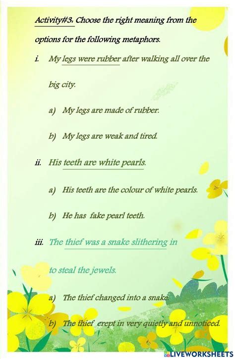 Figures Of Speech Examples