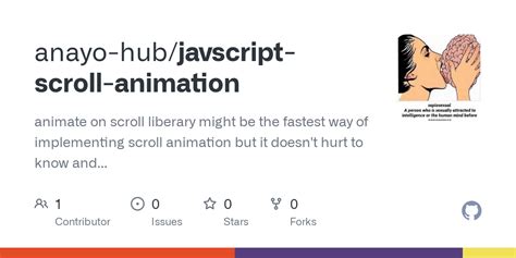 Github Anayo Hub Javscript Scroll Animation Animate On Scroll
