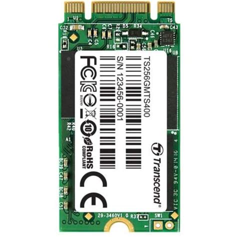 Transcend MTS400 256GB M.2 SATA III 2240 MLC Internal Solid State Drive ...