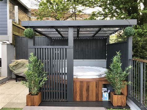 Image Result For Modern Hot Tub Gazebo For Snow Hot Tub Landscaping
