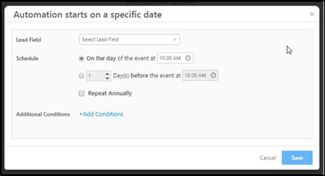 Triggers In Lead Opportunity Activity And Task Automations Help