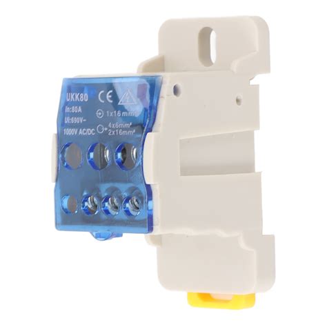 Din Rail Power Junction Box Electrical Terminal Block Connector